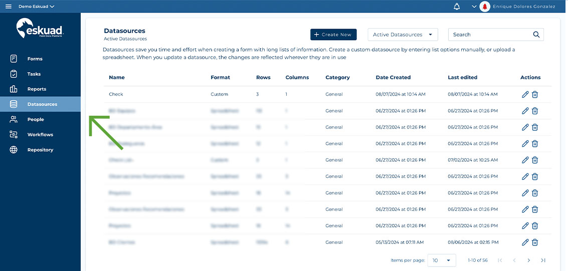 Datasources: the basics | Eskuad