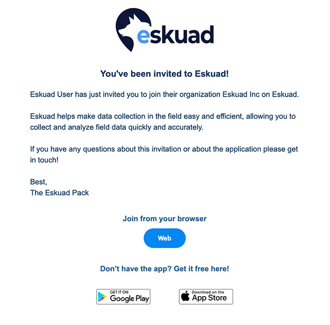 Streamline Team Collaboration: Create and Manage Invitations | Eskuad