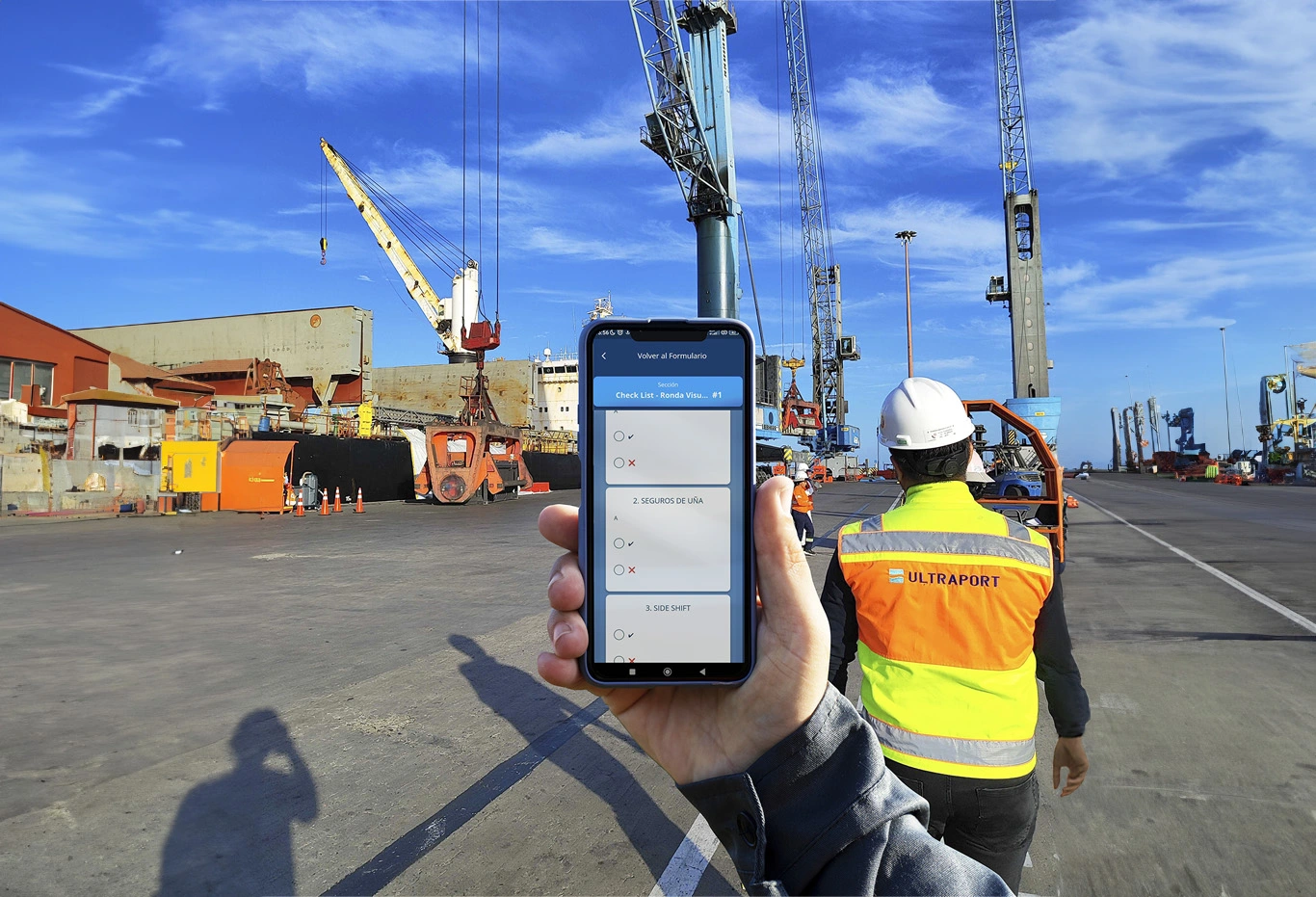 Ultraport Angamos Streamlined PPE Distribution | Eskuad